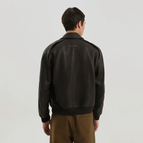 1989 STUDIO Leather Jacket - Brown