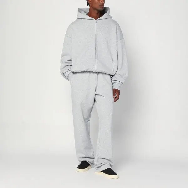 ENTIRE STUDIOS Cotton Zip-up Sweatshirt - Grey