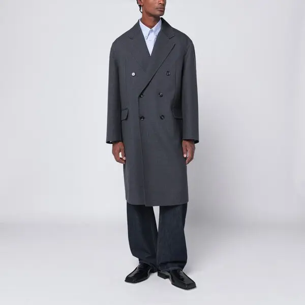 Bottega Veneta Double-breasted Wool And Silk Coat