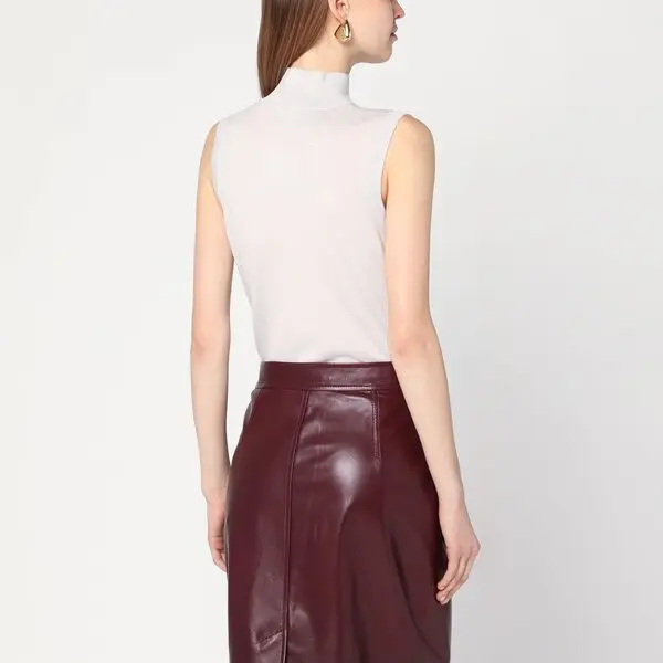 Max Mara Virgin Wool Turtleneck Vest