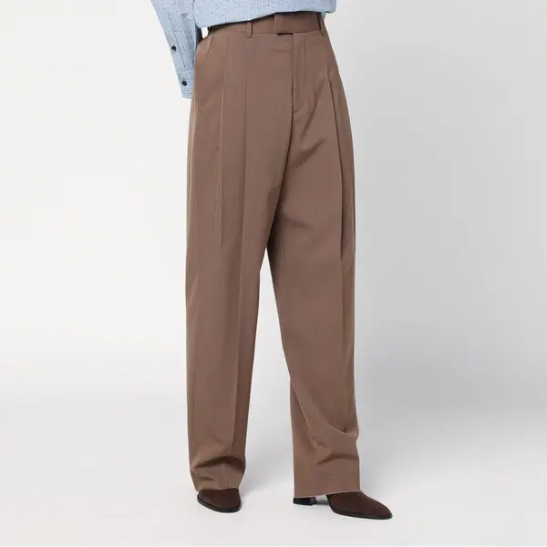 Bottega Veneta Trousers In Wool Blend