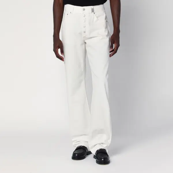 Alexander McQueen Cotton Denim Trousers