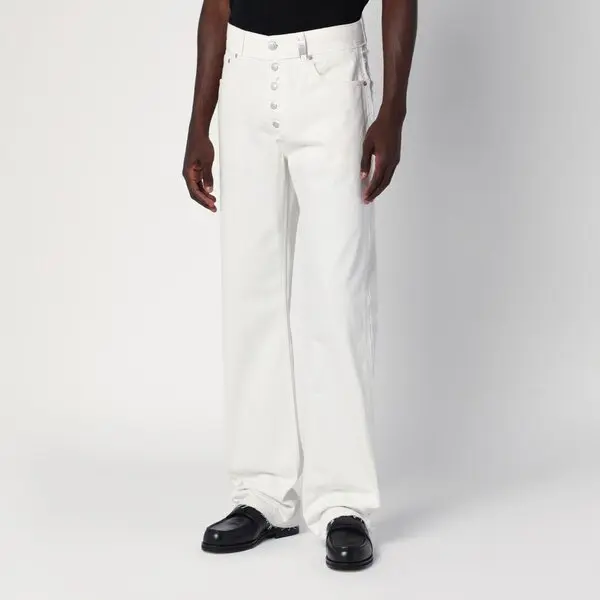 Alexander McQueen Cotton Denim Trousers
