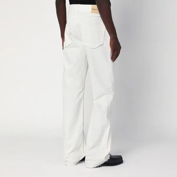 Alexander McQueen Cotton Denim Trousers