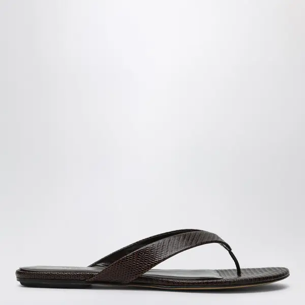 Le Monde Beryl Leather Flip-flops