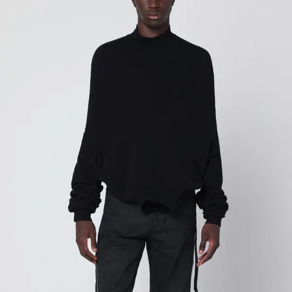 Rick Owens Sweatshirt With Open Back