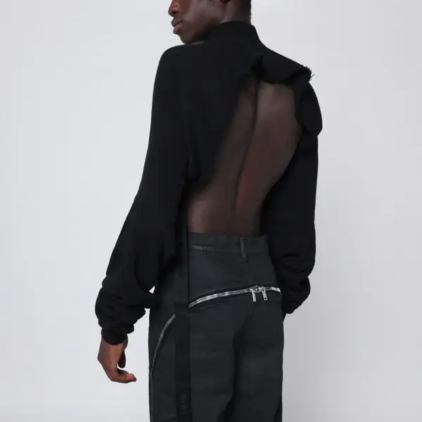 Rick Owens Sweatshirt With Open Back