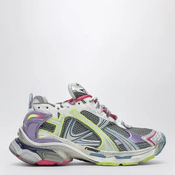 Balenciaga Runner Low Top Sneakers - Multicolor