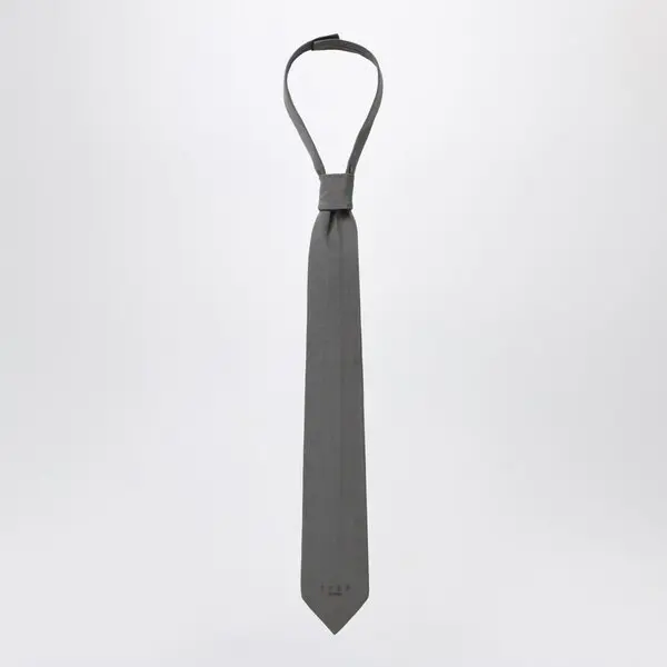1989 STUDIO Woven Neck Tie - Grey