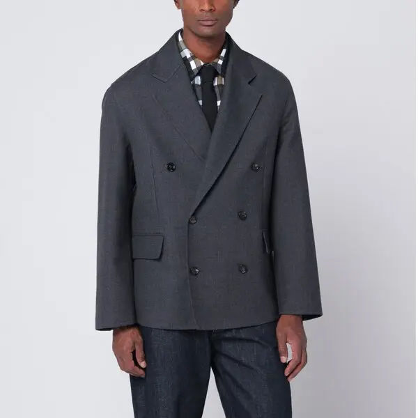 Bottega Veneta Double-breasted Wool Jacket