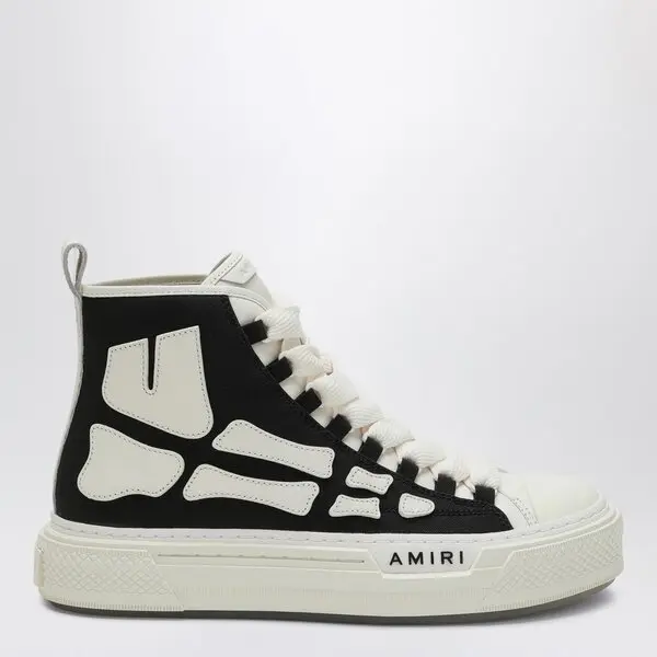 Amiri Skel Court Hi Sneakers - Black