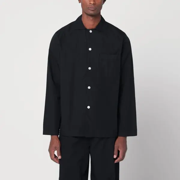 TEKLA Pyjama Shirt - Black