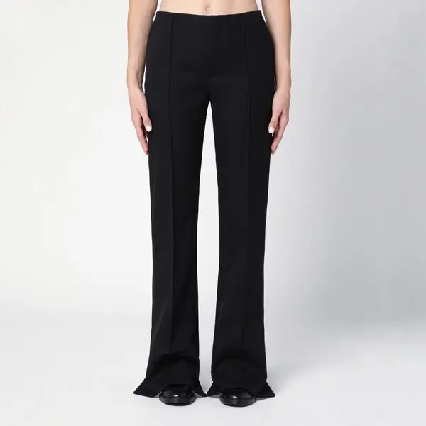 Chloé Asymmetrical Wool Trousers