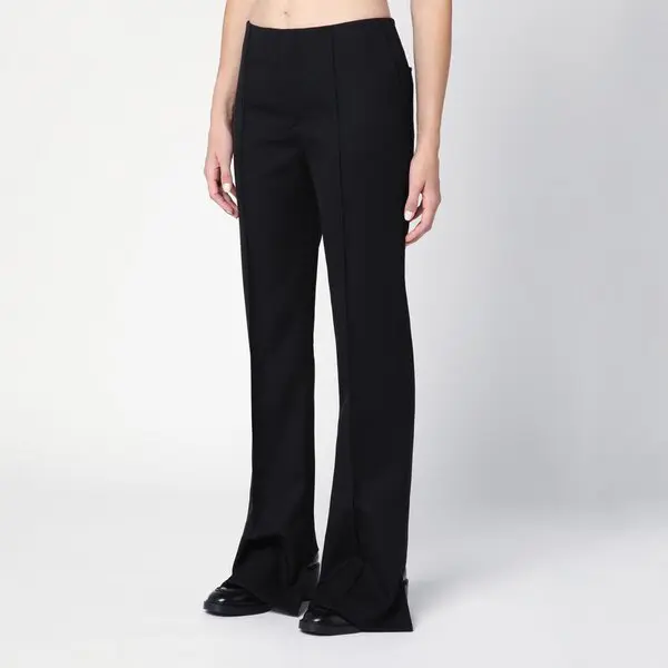 Chloé Asymmetrical Wool Trousers