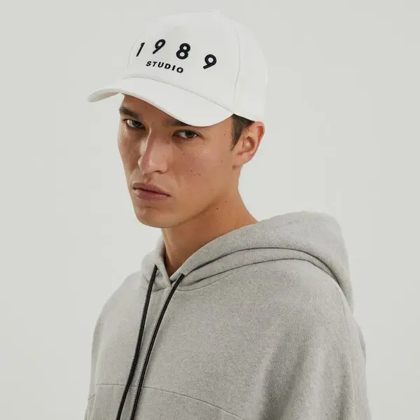 1989 STUDIO Baseball Cap - White