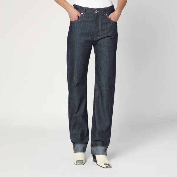 Bottega Veneta Indigo Denim Jeans - Blue