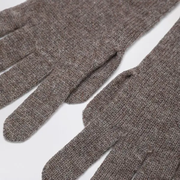 DARKPARK Long Cashmere Gloves - Brown