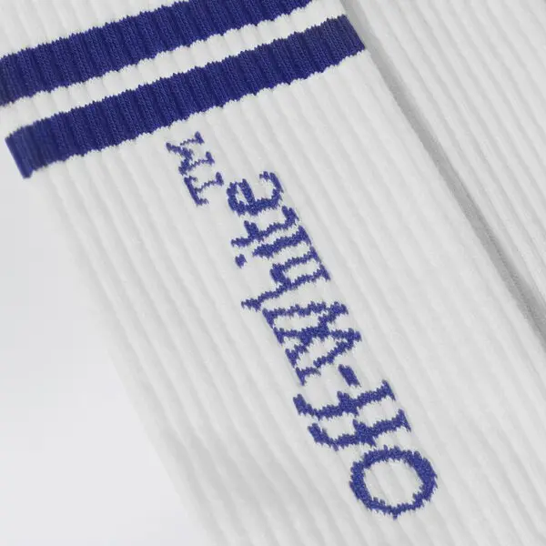 Off-White Logo Socks - White