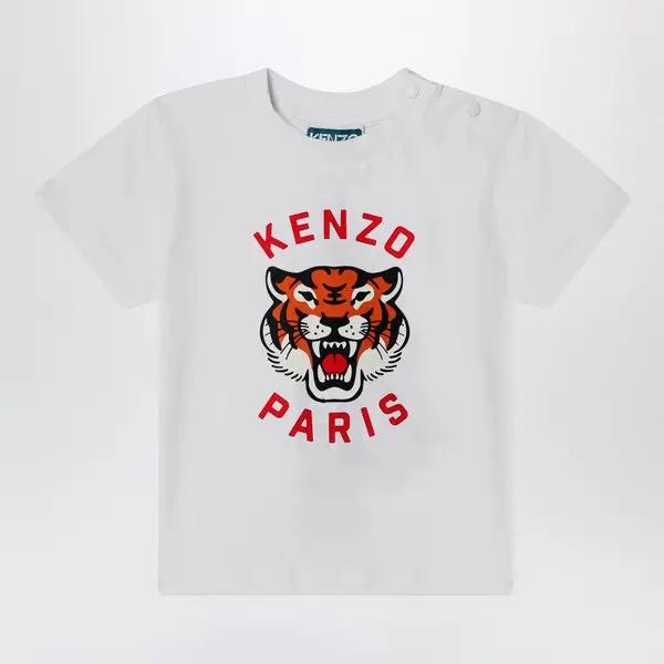 Kenzo T-shirt With Printed Logo - White