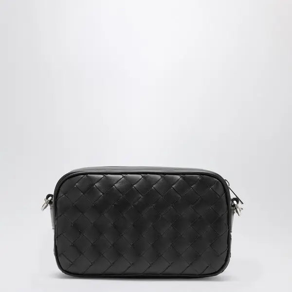 Bottega Veneta Camera Bag Intrecciato Mini Bag - Black