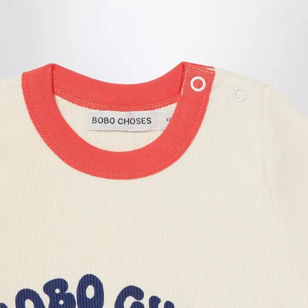 BOBO CHOSES Wavy T-shirt - Pink