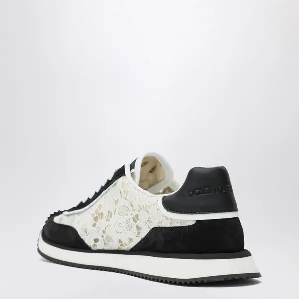 Dolce & Gabbana Lace Accent Sneakers