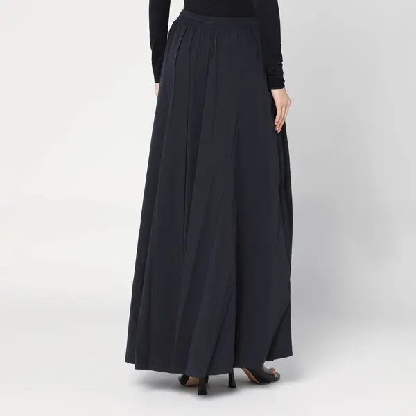 Balenciaga Washed Cotton Maxi Skirt