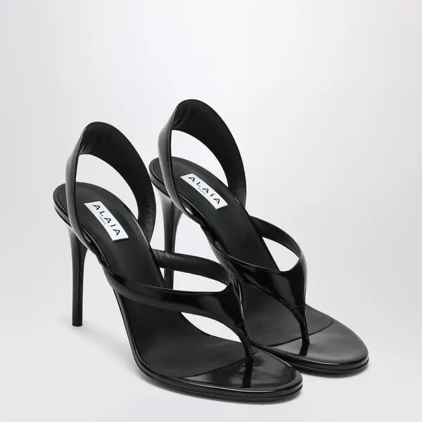 Alaïa Leather Flip-flops