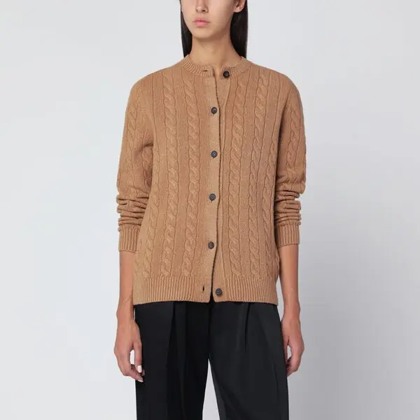 THE ROW Loneke Cardigan - Beige