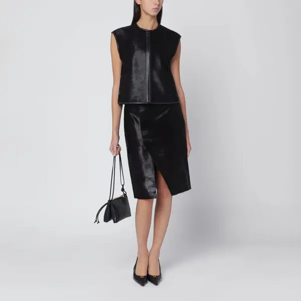Loulou De Saison Ampas Pony-effect Leather Vest