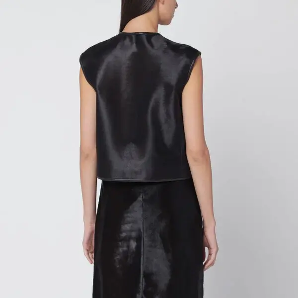 Loulou De Saison Ampas Pony-effect Leather Vest