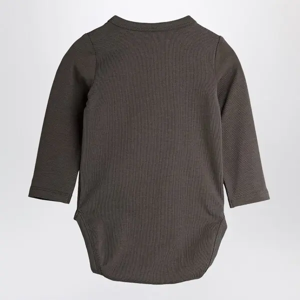 MINI RODINI Bear Long Sleeve Bodysuit