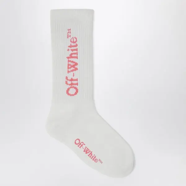 Off-White Socks With Logo - White