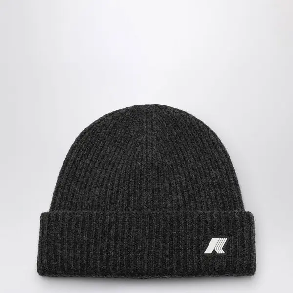 K-WAY Brice Wool Bonnet - Black