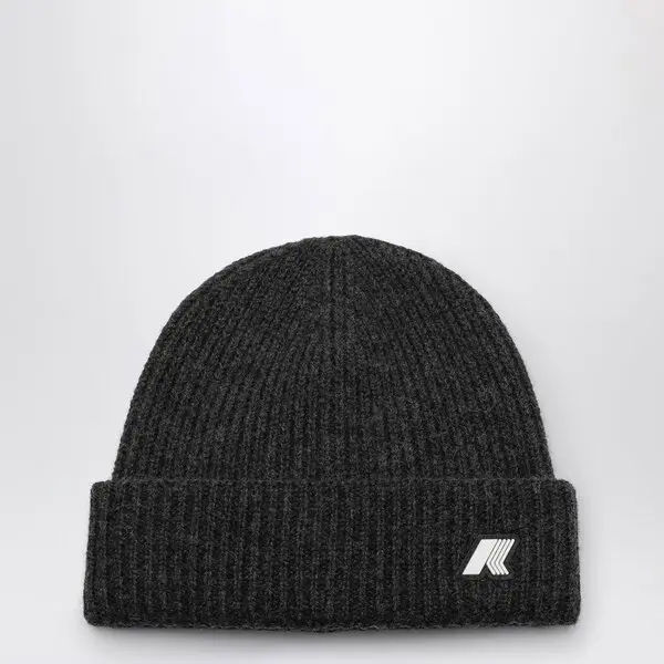 K-WAY Brice Wool Bonnet - Black