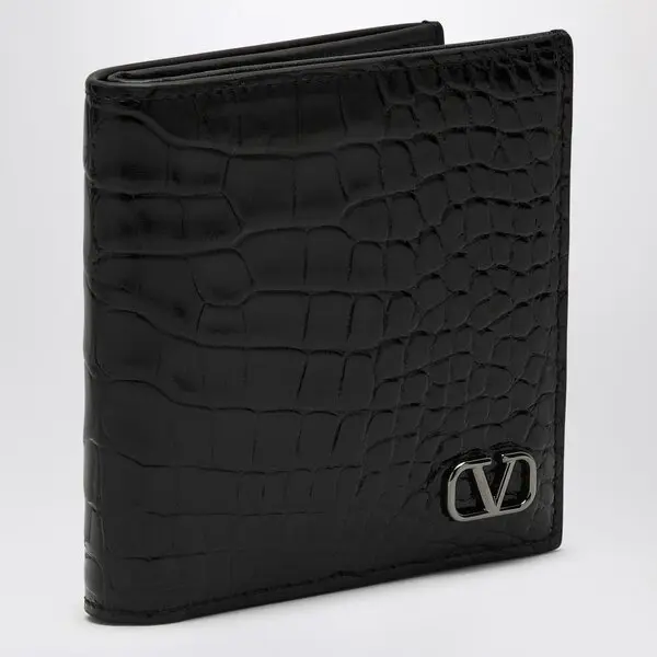 Valentino Garavani Signature Vlogo Wallet - Black