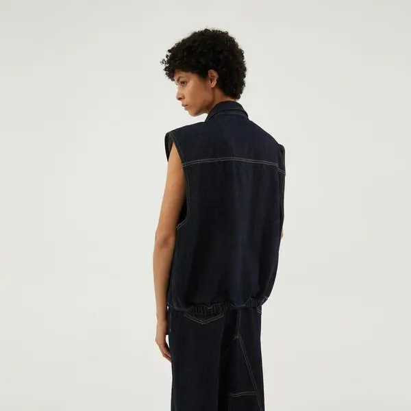 1989 STUDIO Denim Vest - Blue