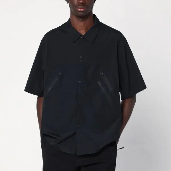 PURPLE MOUNTAIN OBSERVATORY Nylon Shirt - Black