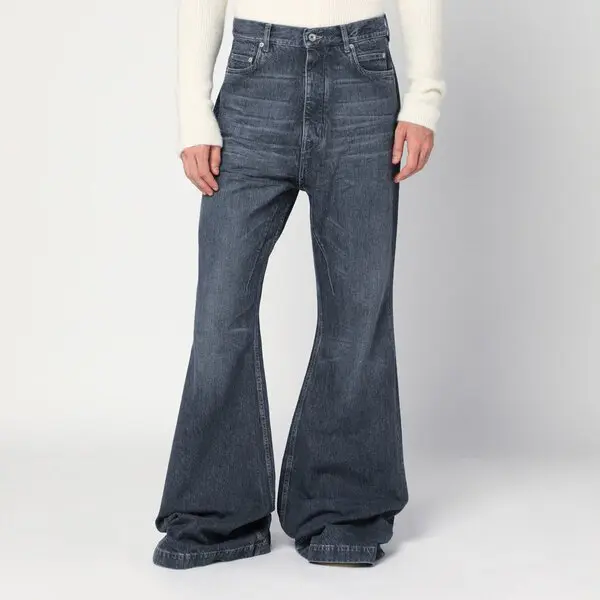Rick Owens Washed Flared Jeans