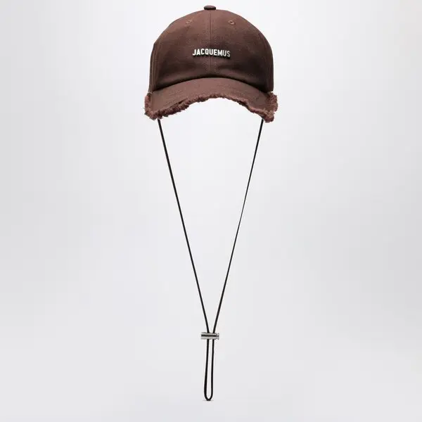 Jacquemus Cotton Baseball Cap - Brown
