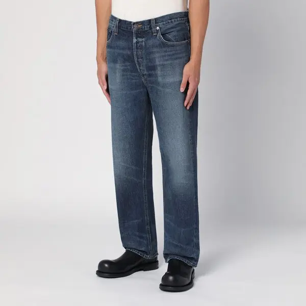 AGOLDE Washed Regenerated Denim Jeans