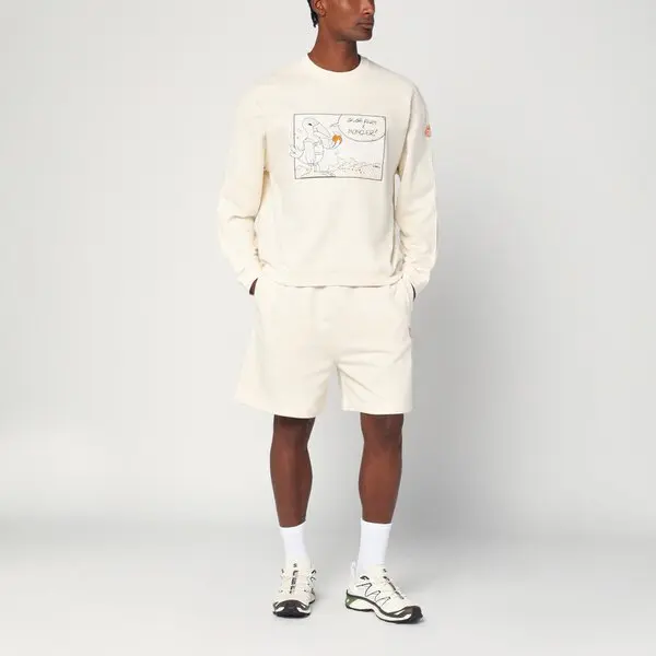 Moncler Cotton Jersey Shorts