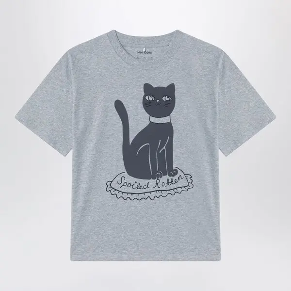 MINI RODINI Organic Cotton T-shirt - Grey