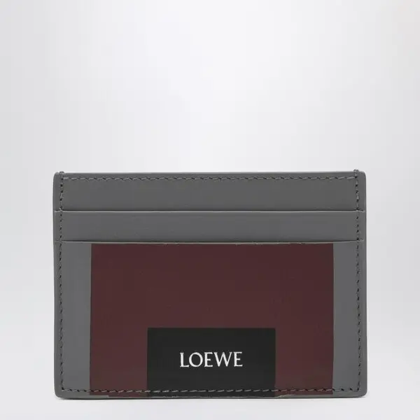 Loewe Cardholder Slate/ruby - Grey