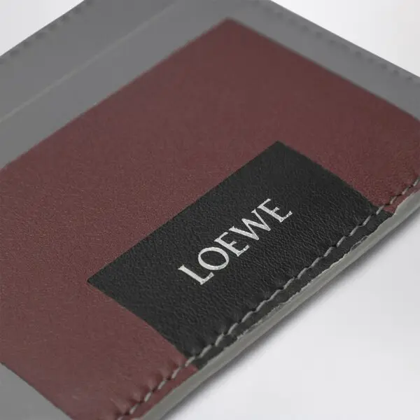 Loewe Cardholder Slate/ruby