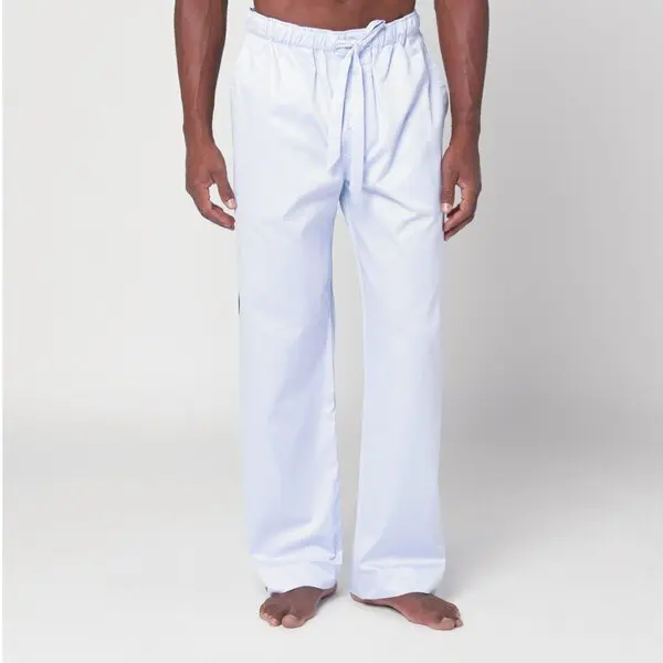 TEKLA Pyjama Trousers - Light Blue