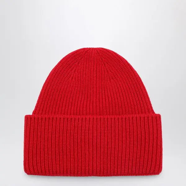 Destin Wool And Cashmere Beanie - Red
