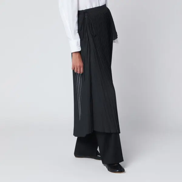 MKDT STUDIO Avery-atelier Pleated Half-skirt