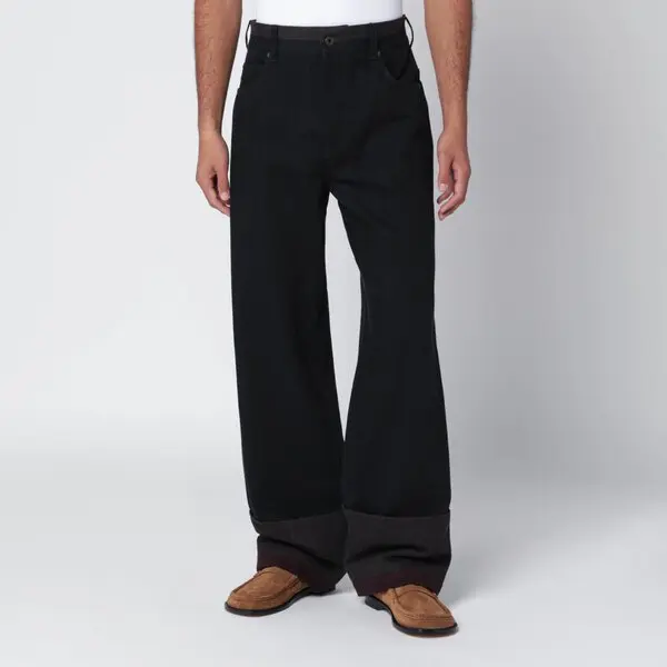 Loewe Straight-leg Cuffed Jeans