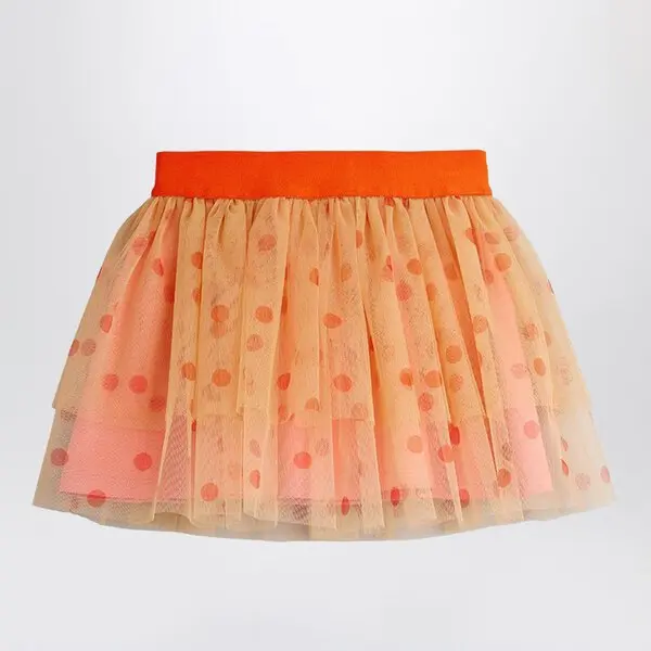 MINI RODINI Dotted Tulle Skirt